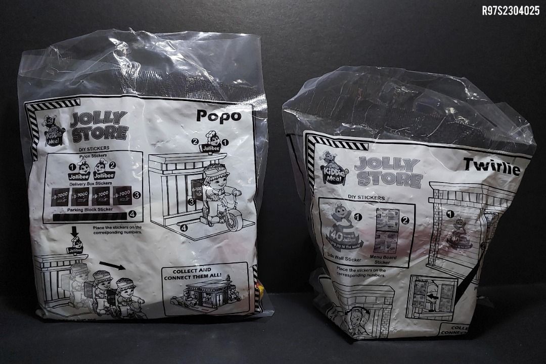 Jolly Store (Complete Set of 5) [Jollibee Kiddie Meal 2018] - New ...
