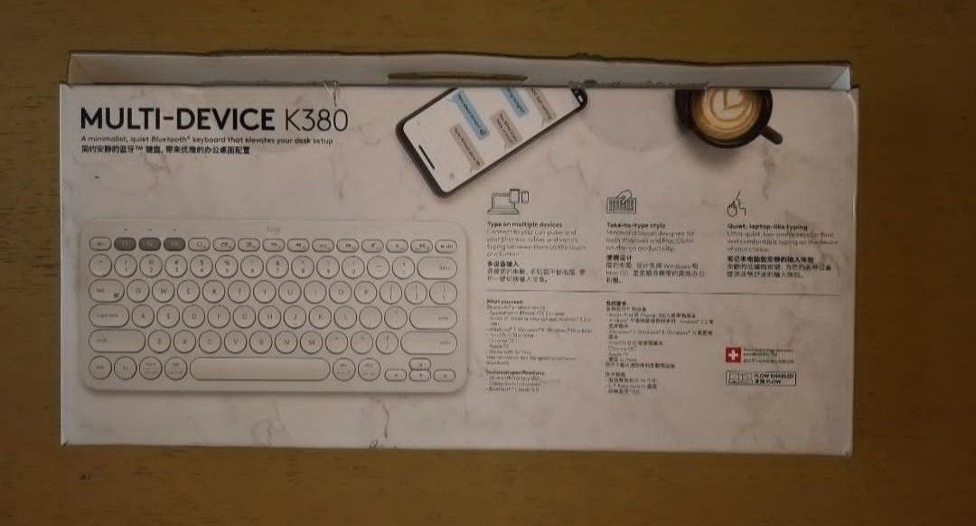 K380 MULTI-DEVICE BLUTOOTH KEYBOARD (LOGITECH) on Carousell