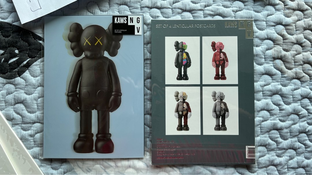 KAWS Dissected Companion Lenticular postcard 3D, Hobbies & Toys ...