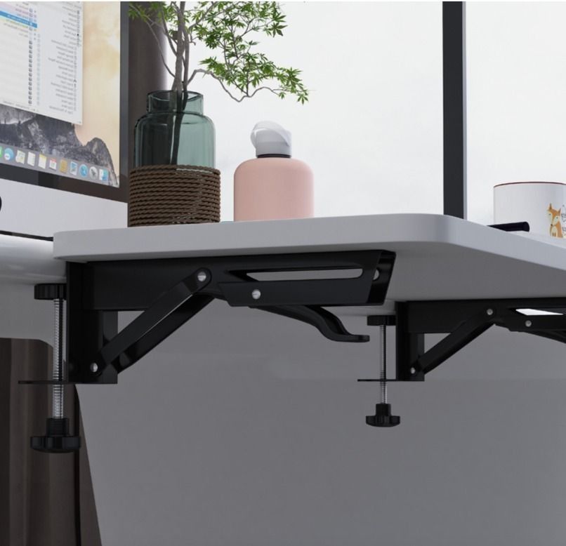 [SG STOCK] Ergonomic Desktop Table Extension Board | Retractable Sleek ...