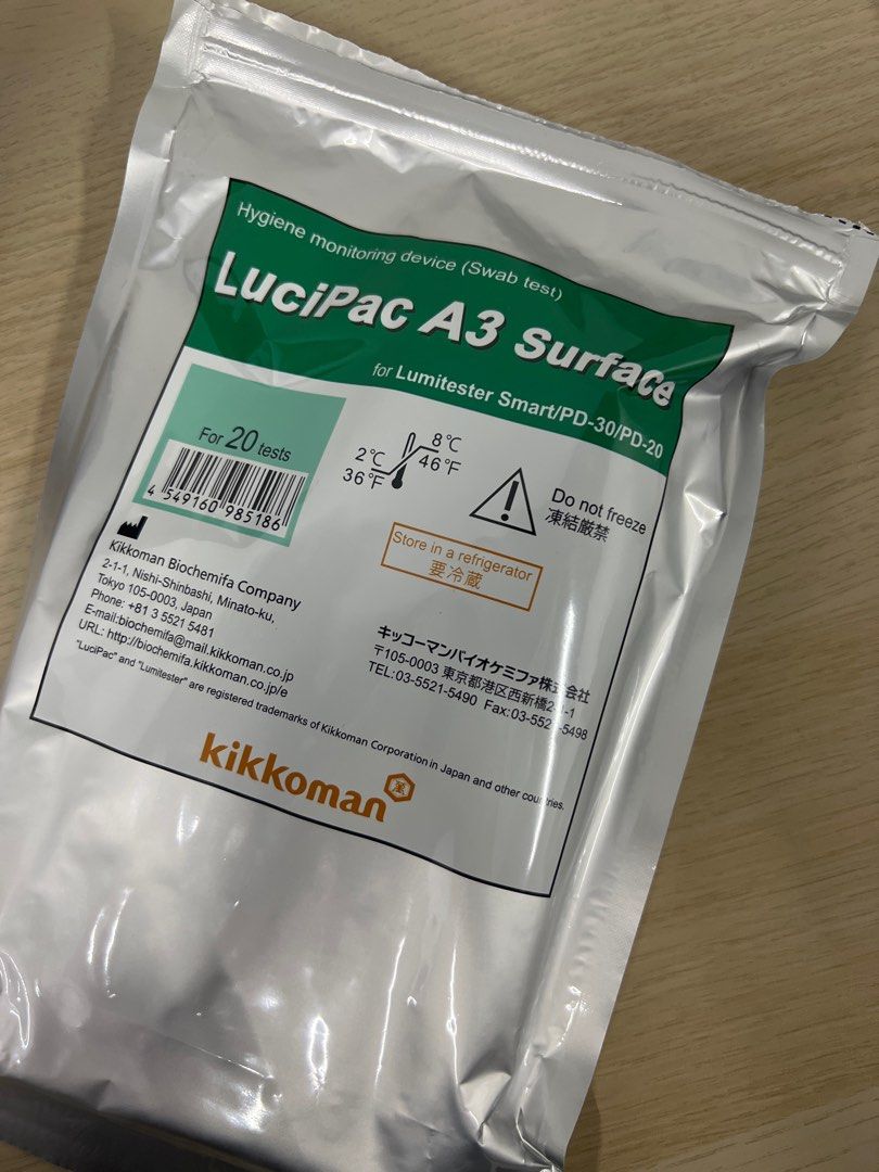 Kikkoman Lumitester - ATP testing device, Computers & Tech, Office ...