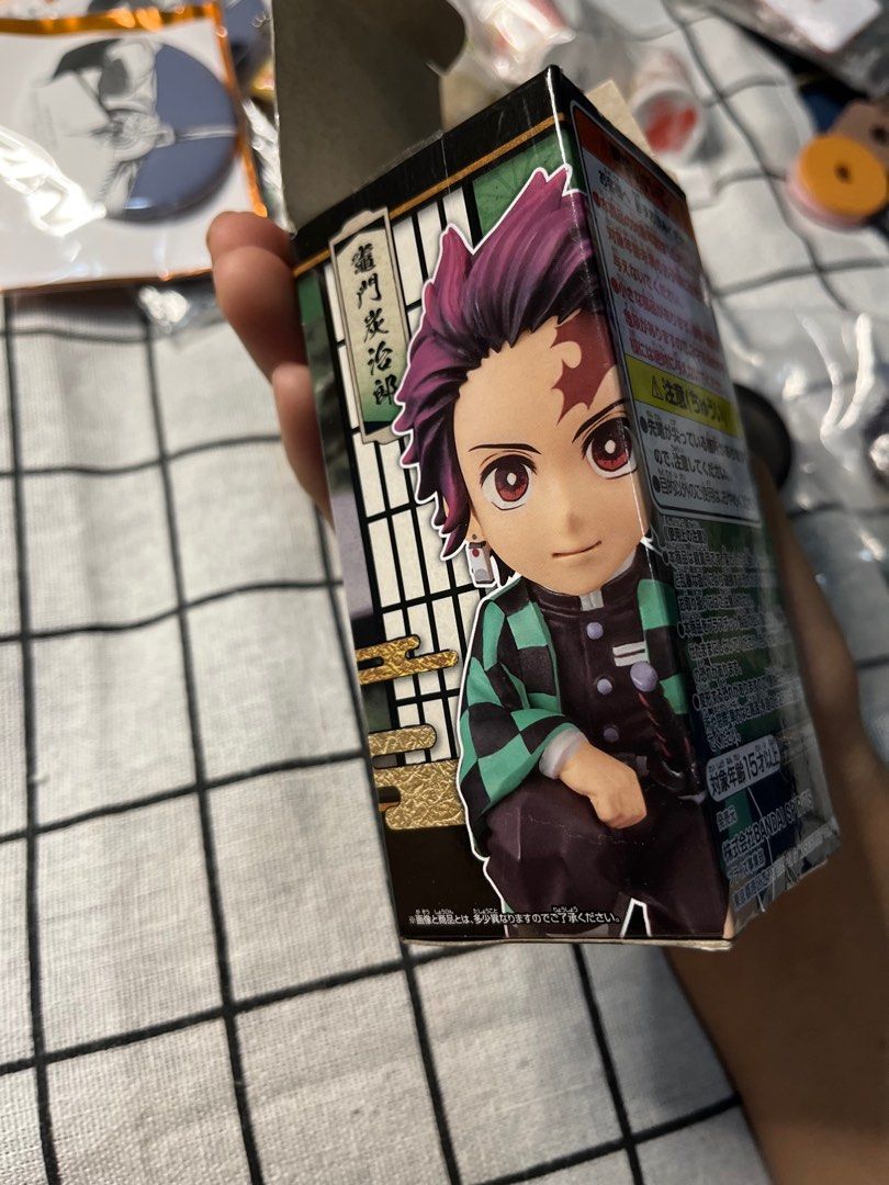 Kimetsu no yaiba demon slayer Tanjiro mini figurine on Carousell