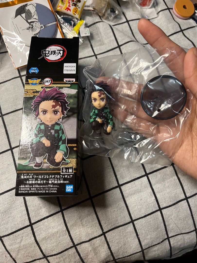 Kimetsu no yaiba demon slayer Tanjiro mini figurine on Carousell