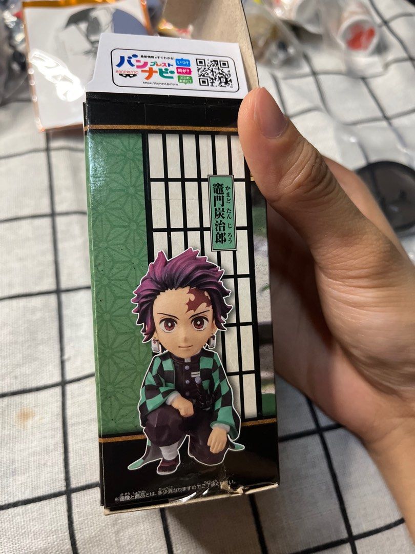 Kimetsu no yaiba demon slayer Tanjiro mini figurine on Carousell