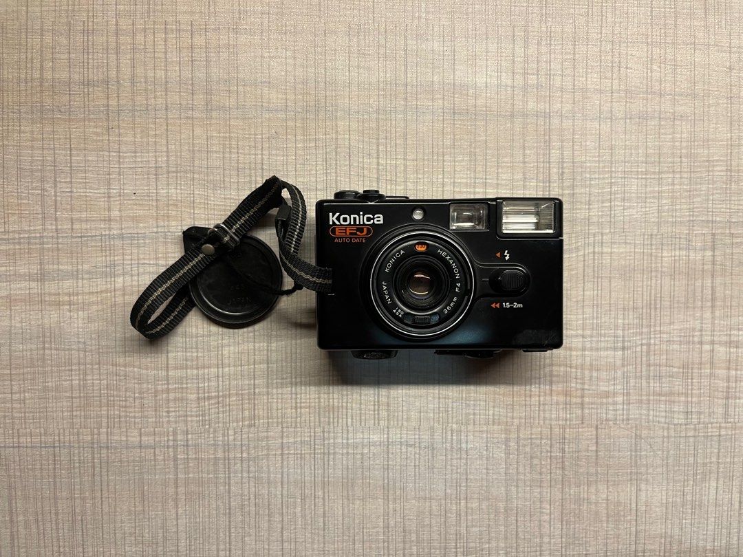 Konica EFJ Autodate Film Camera, Photography, Cameras on Carousell