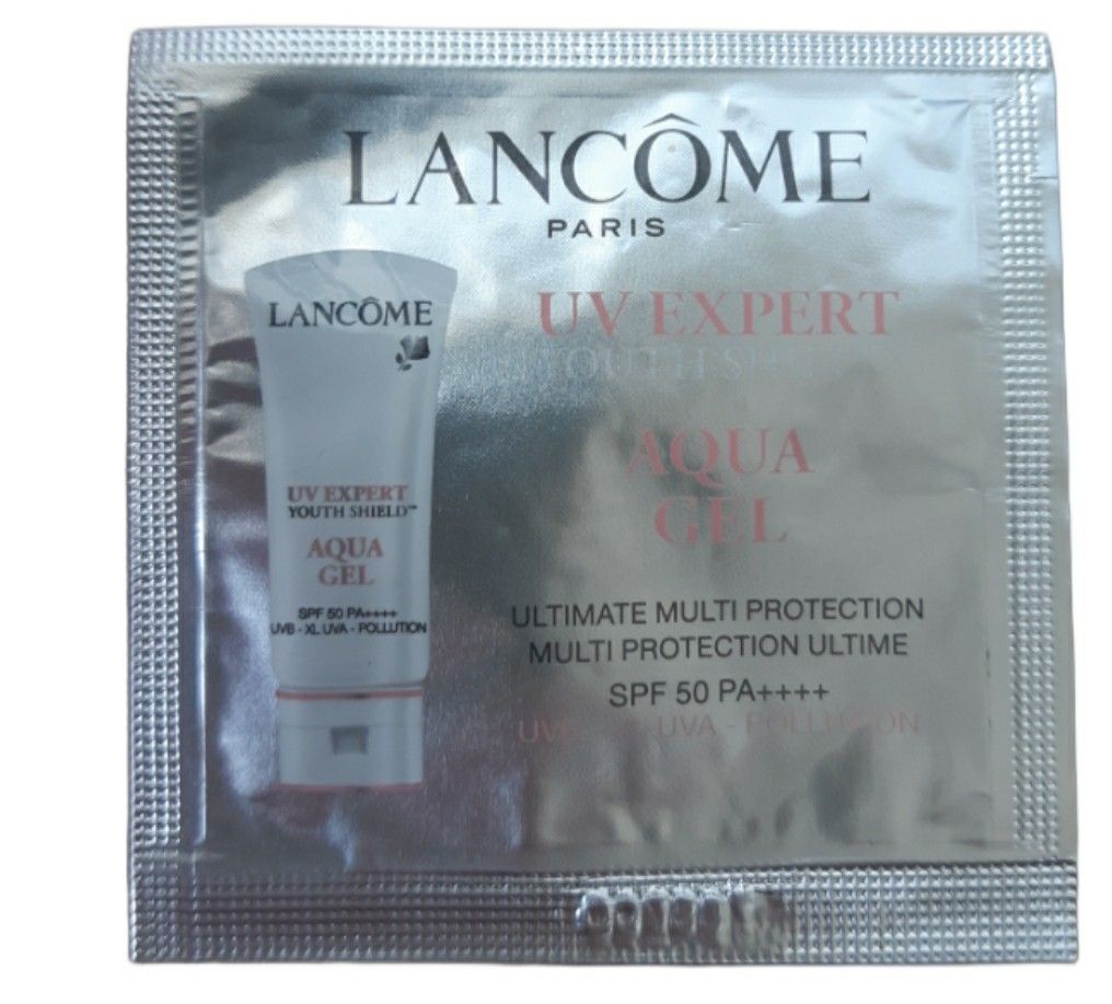 Lancome 1ml aqua gel uv expert youth shield ultimate multi protection spf 50 pa++++ uvb - xl uva ...