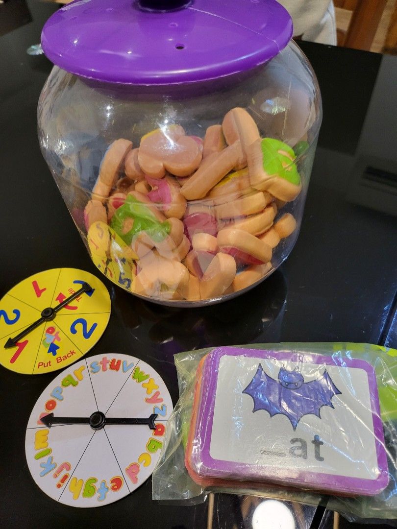 Learning Resources alphabet cookies jar., Hobbies & Toys, Toys & Games ...