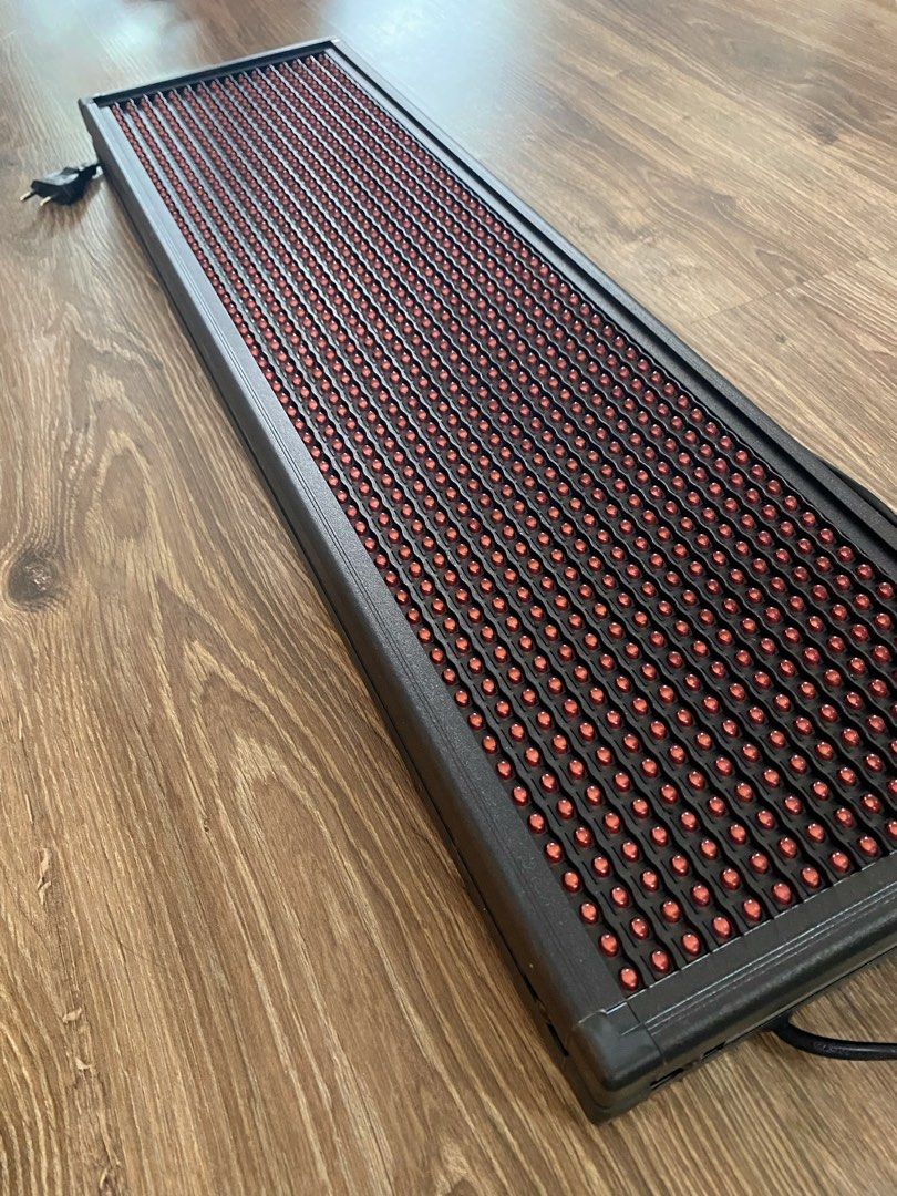 LED Display Signboard Customise Running Message Waterproof, Hobbies ...