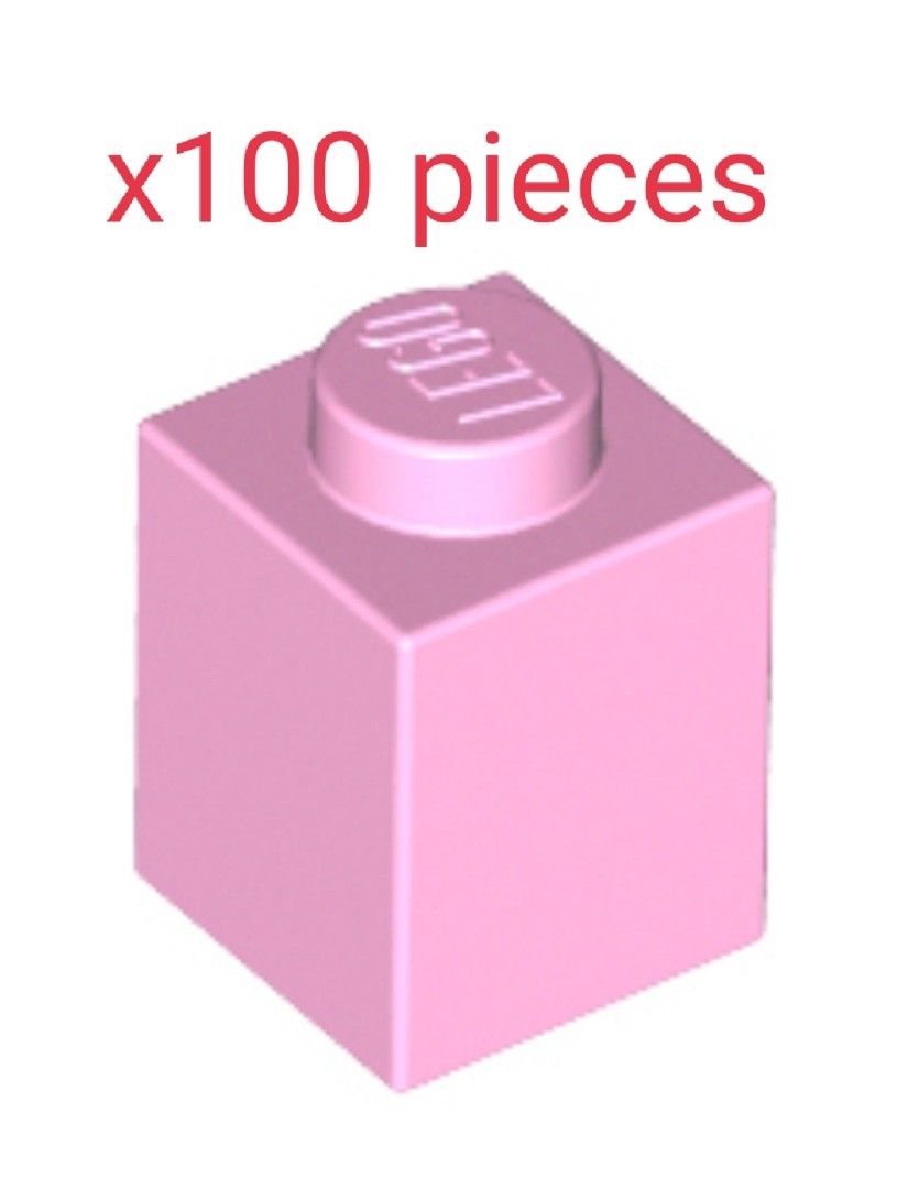 Lego 3005 brick 1x1 (x100 pieces) A, Hobbies & Toys, Toys & Games on Carousell