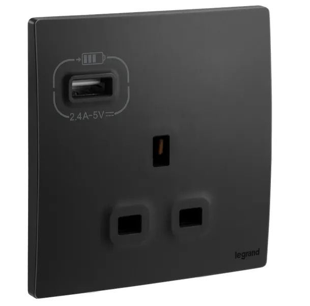 Legrand Mallia Senses Matte Designer Switch Socket Heater Safety Mark Approved, TV & Home ...