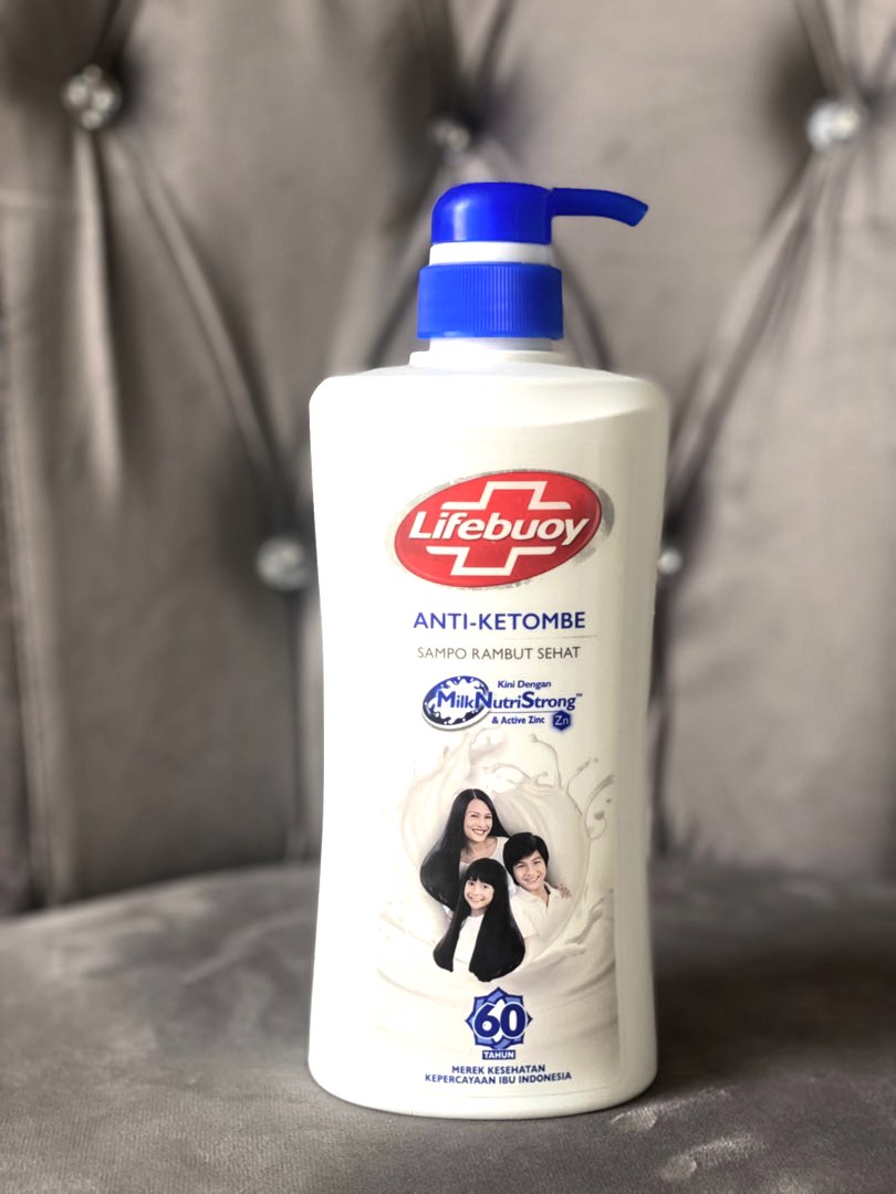 Lifebuoy SHAMPO ANTI KETOMBE ANTI DANDRUFF dgn MilkNutriStrong&Active ...