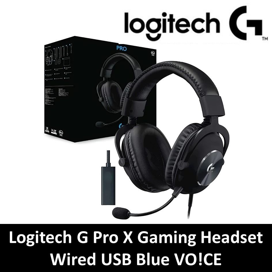 Logitech G PRO X Gaming Headset 2nd Generation, Detachable
