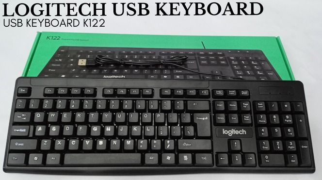 LOGITECH USB KEYBOARD K122 on Carousell