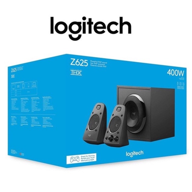 Logitech Z Powerful Thx Sound Speaker System Audio Soundbars Speakers Amplifiers On