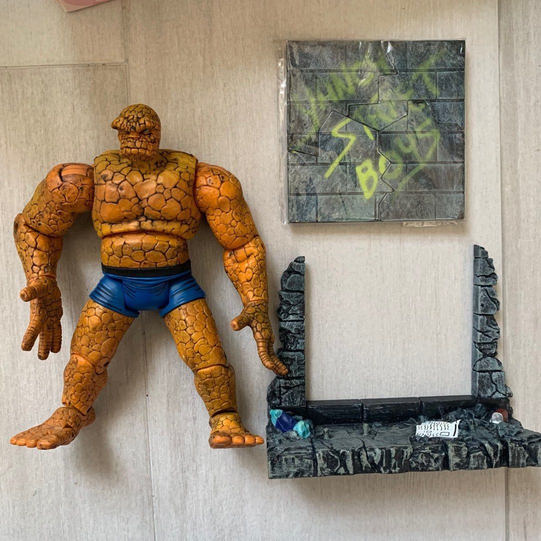Marvel Legends Series 2 - The Thing Action Figure by Marvel, 興趣及遊戲, 玩具 ...