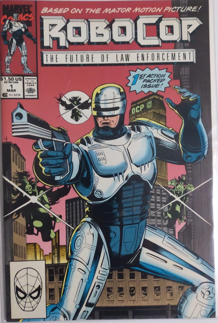 Marvel RoboCop #1 -The Future of Law Enforcement -1st action packed ...