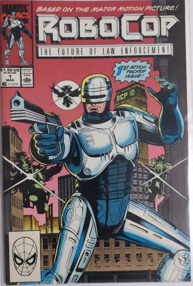 Marvel RoboCop #1 -The Future of Law Enforcement -1st action packed ...