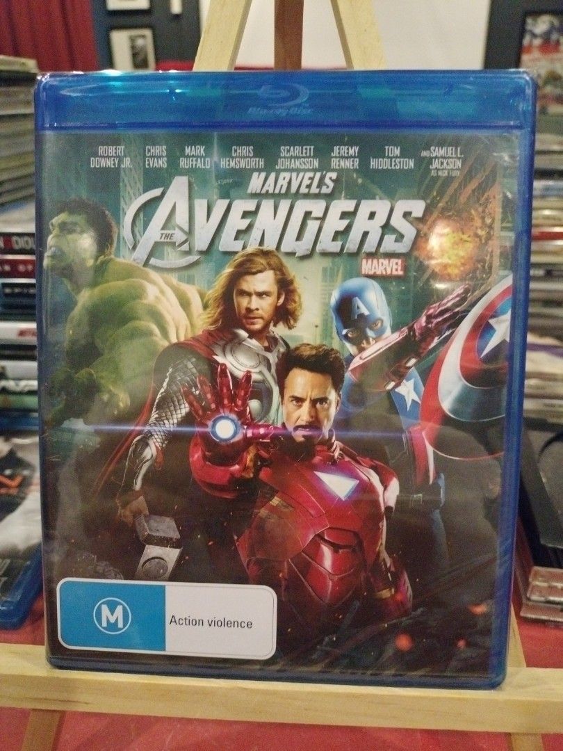 Marvel's The Avengers original blu-ray (Region B locked), Hobbies ...