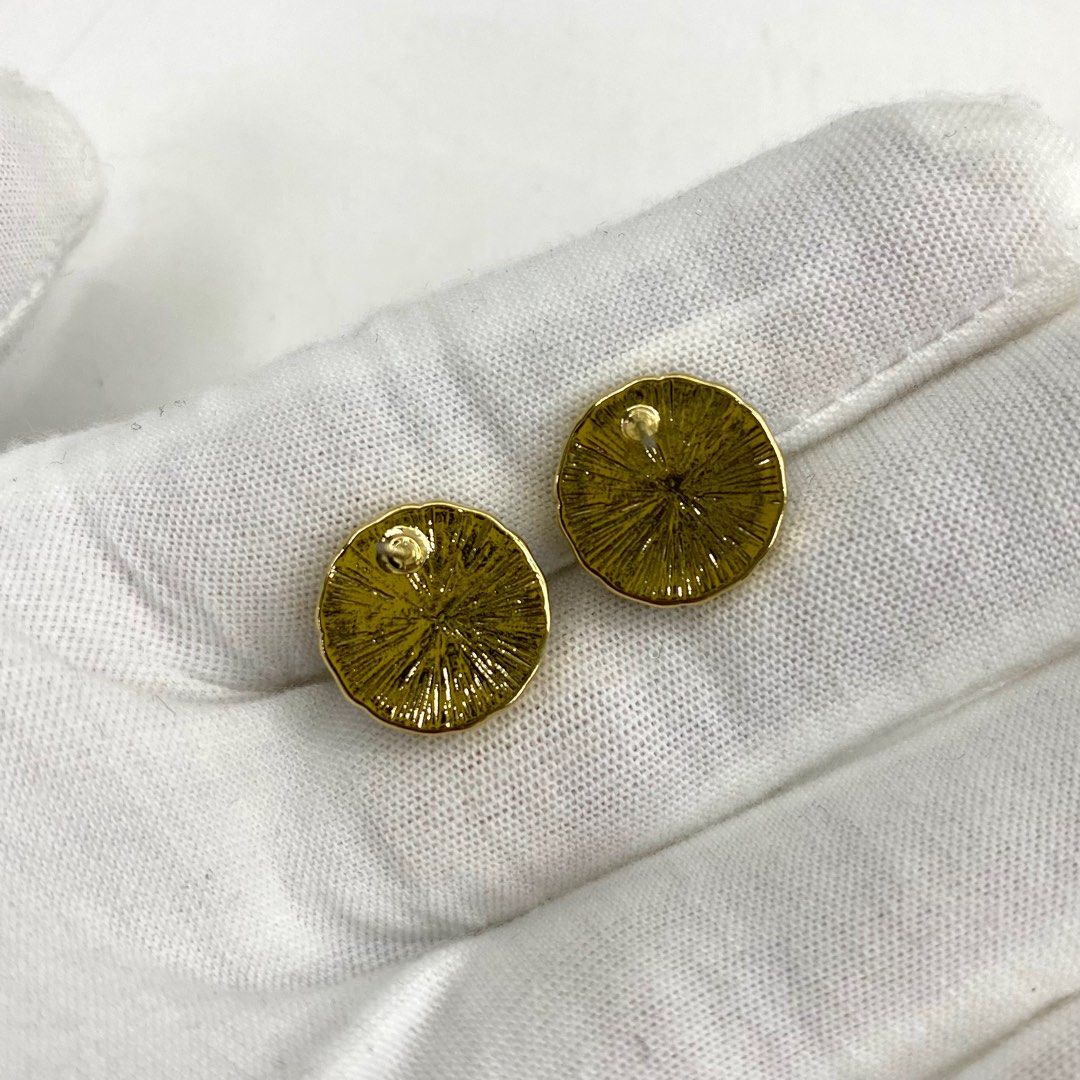 MARY QUANT BLACK AND GOLD EARRINGS 237014396 /, Women's Fashion ...