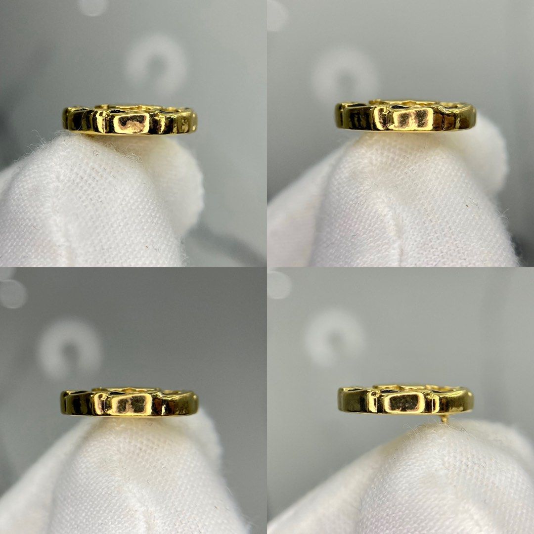 MARY QUANT BLACK AND GOLD EARRINGS 237014396 /, Women's Fashion ...