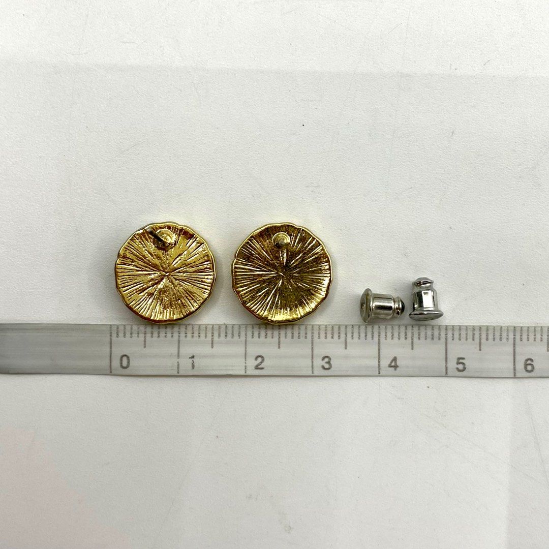 MARY QUANT BLACK AND GOLD EARRINGS 237014396 /, Women's Fashion ...