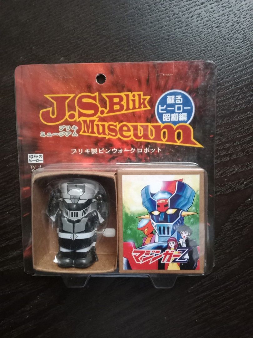 Mazinger Z clockwork monochrome ver trading fig by KAIYODO J.S. BLK Museum, Hobbies & Toys, Toys ...