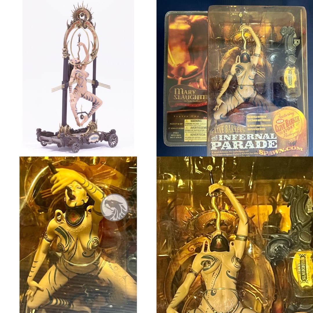 Mcfarlane Toys horror| Clive Barker Infernal Parade | Mary Slaughter ...