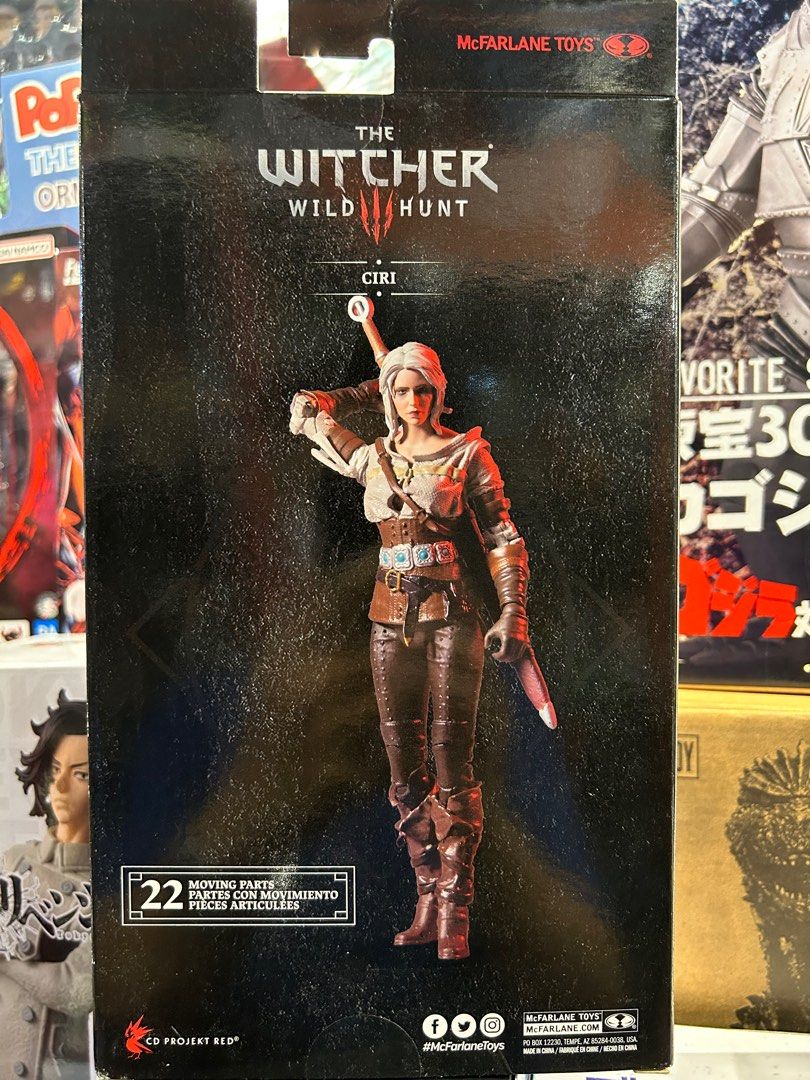 Mcfarlane Toys The Witcher Wild Hunt - Ciri Action Figure, Hobbies ...
