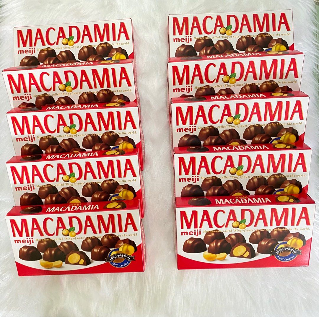 Meiji Macadamia almonds chocolate on Carousell