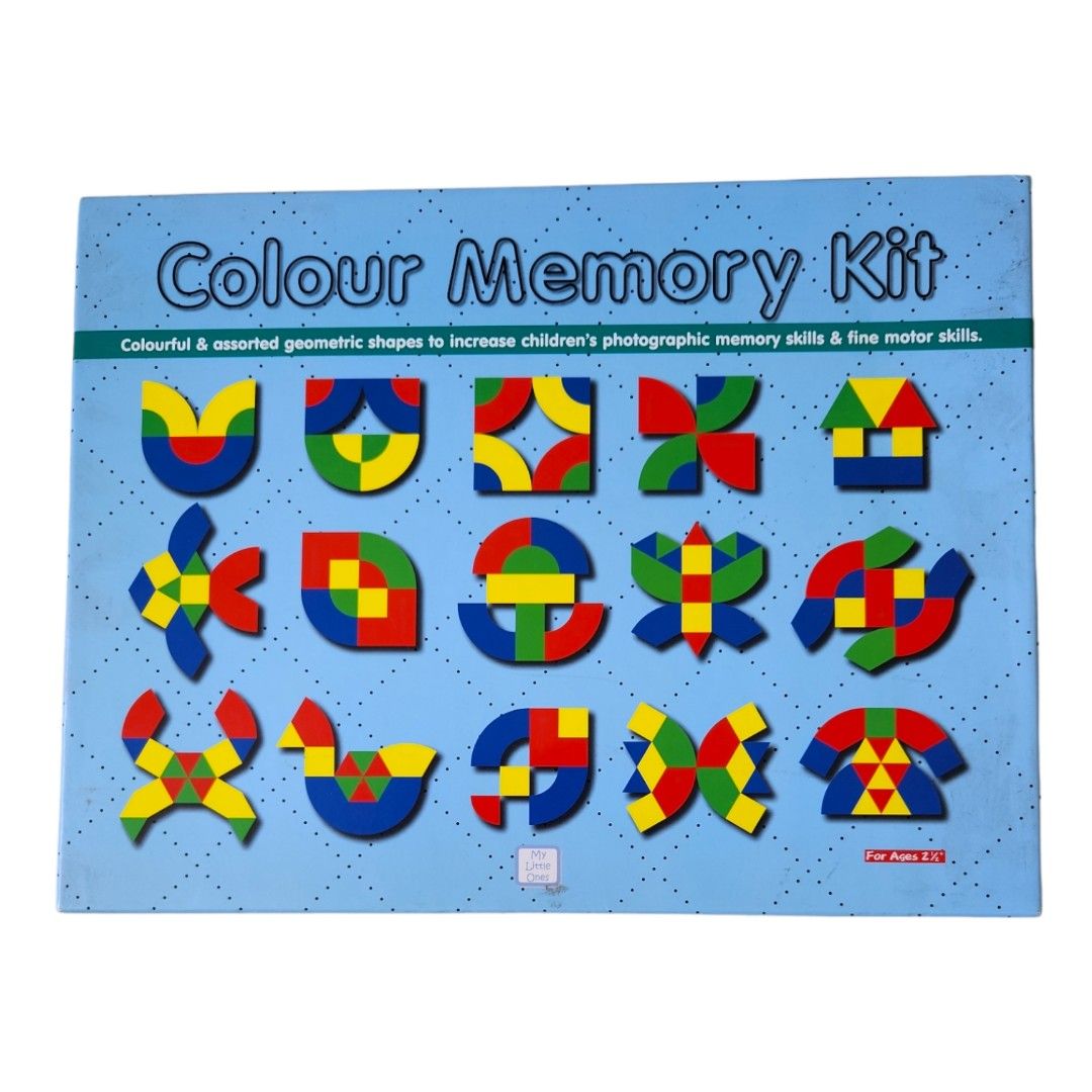 Memory Game for kids | Train Memory | Colour Memory Kit | Memory Puzzle ...