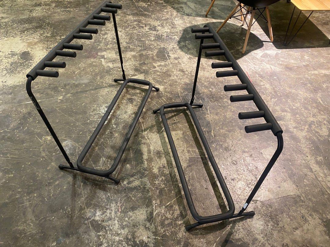 Metal Base Guitar Stand vertical shelf hanging support frame piano size ...