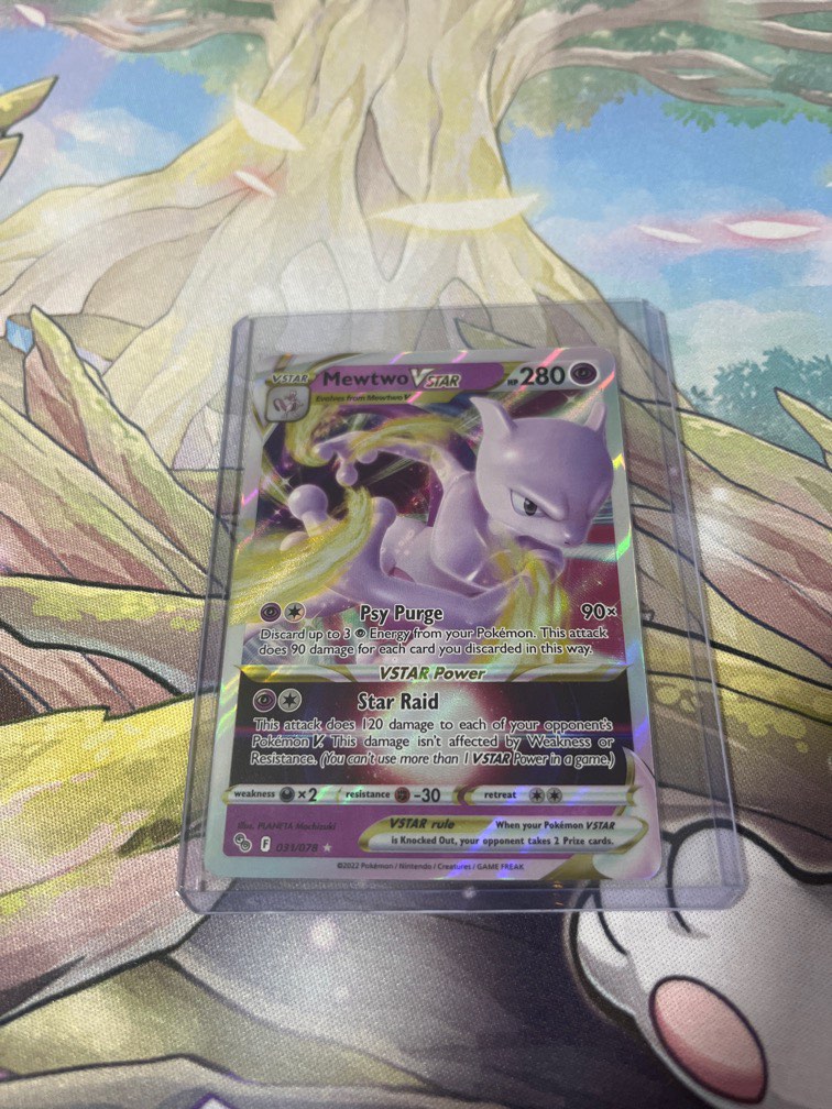 Mewtwo VSTAR (31/78), Hobbies & Toys, Toys & Games on Carousell