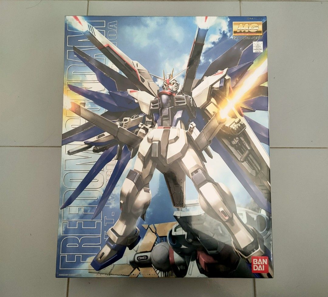 MG Freedom Gundam Gunpla, Hobbies & Toys, Toys & Games on Carousell