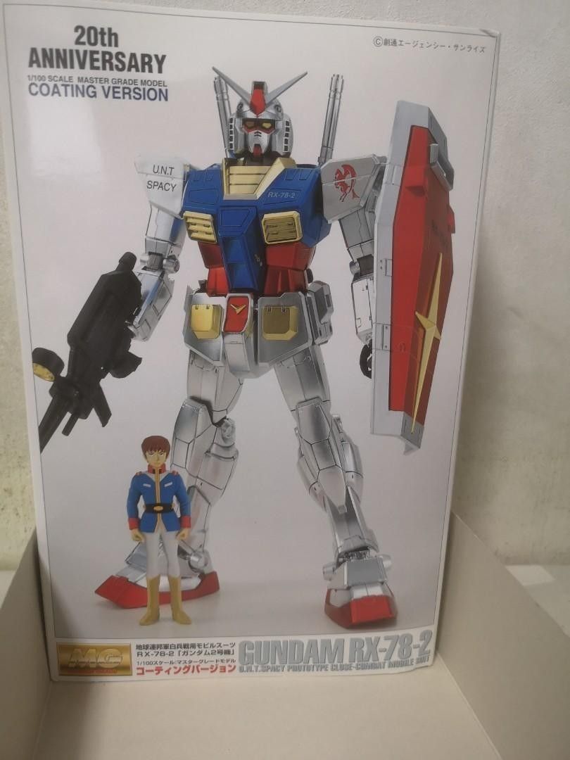 MG RX-78-2 Gundam Coating version 20th anniversary special Model kit Mobile suit Gundam master ...