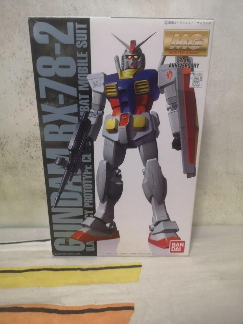 MG RX-78-2 Gundam Coating version 20th anniversary special Model kit Mobile suit Gundam master ...