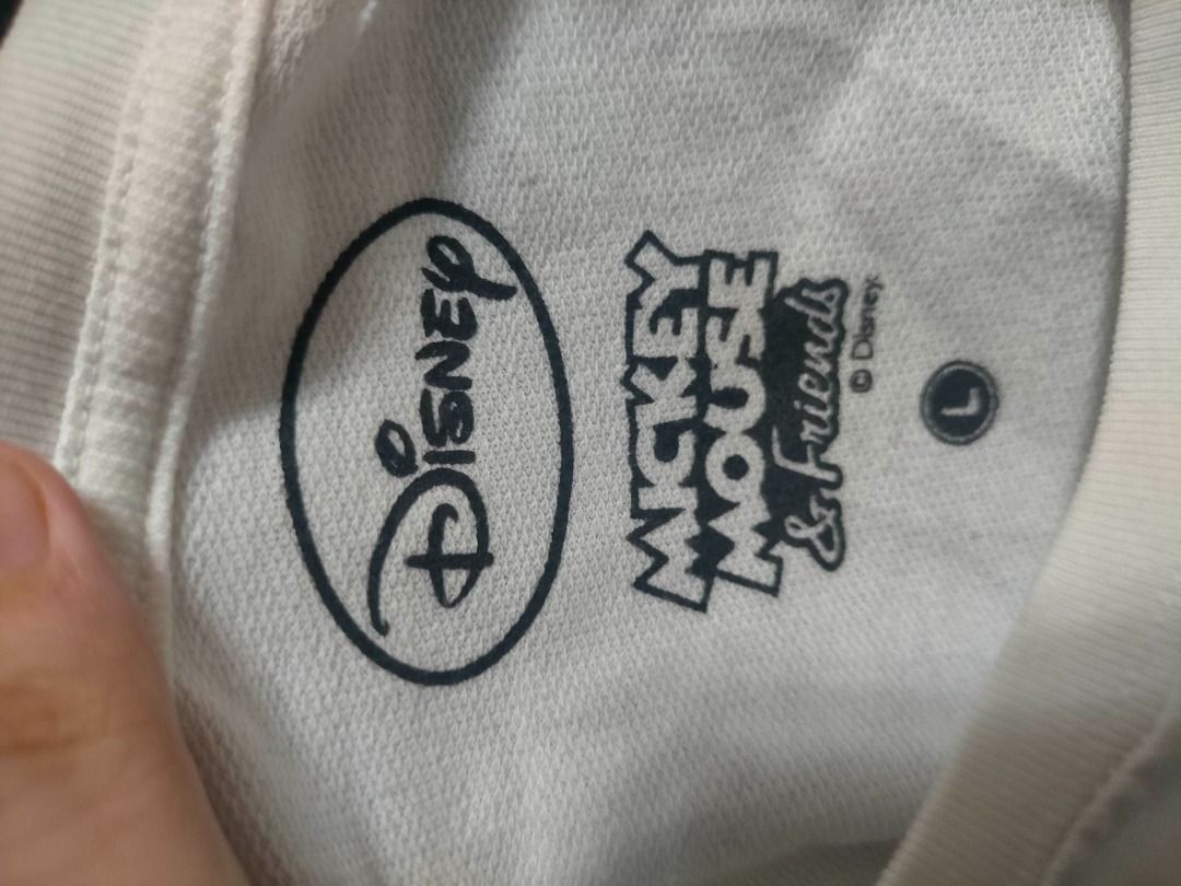 Disney Brand Mickey Mouse Long Sleeve Oops! T-shirt on Carousell