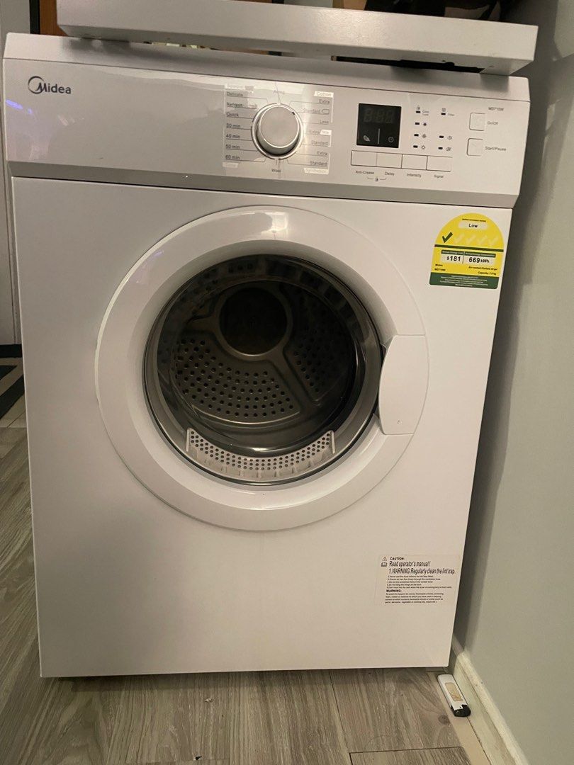 Midea Dryer (7kg), TV & Home Appliances, Washing Machines and Dryers on ...