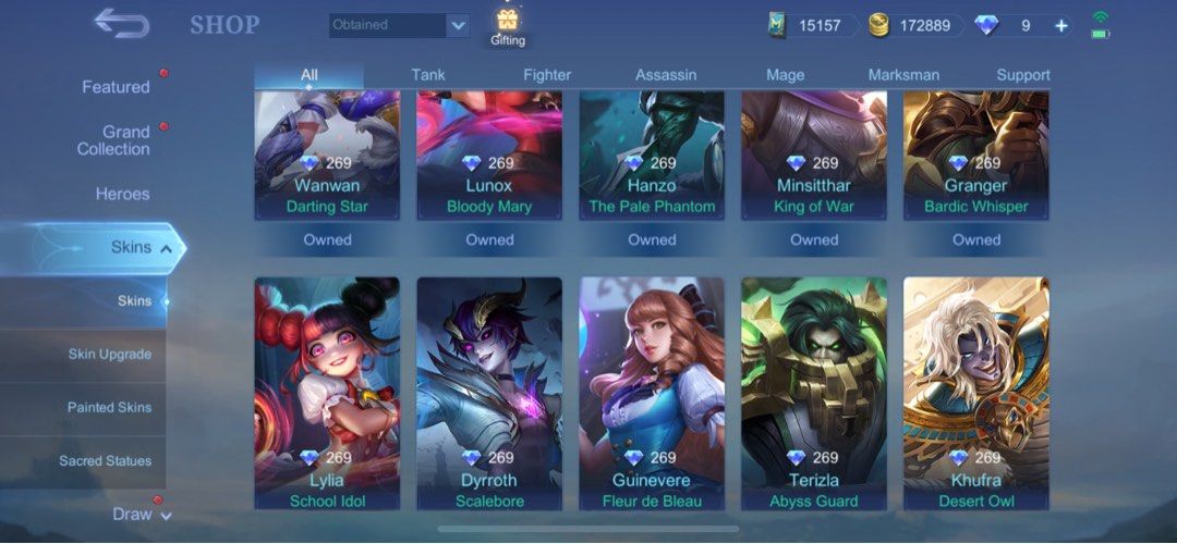 Mobile Legends/ML Account (LF Offer), Video Gaming, Gaming Accessories ...