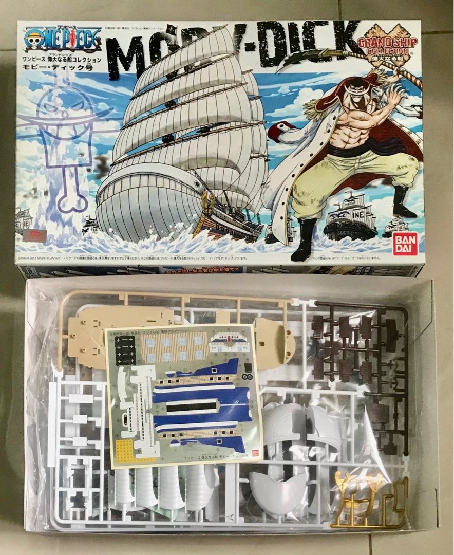 One Piece Moby Dick Bandai Model Kit, Hobbies & Toys, Toys & Games on ...