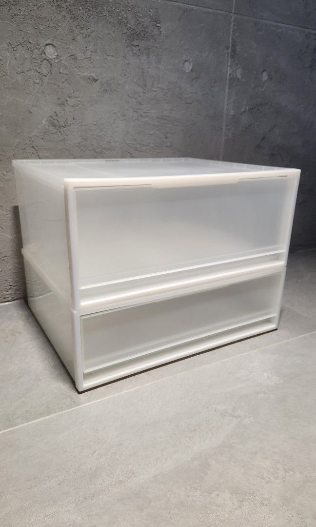 Muji PP Storage Box Boxes Organizers Drawers, Furniture & Home Living ...