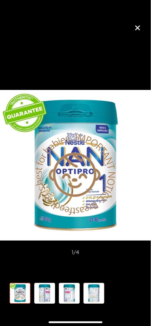 Nan Optipro 1, Babies & Kids, Nursing & Feeding, Breastfeeding & Bottle ...