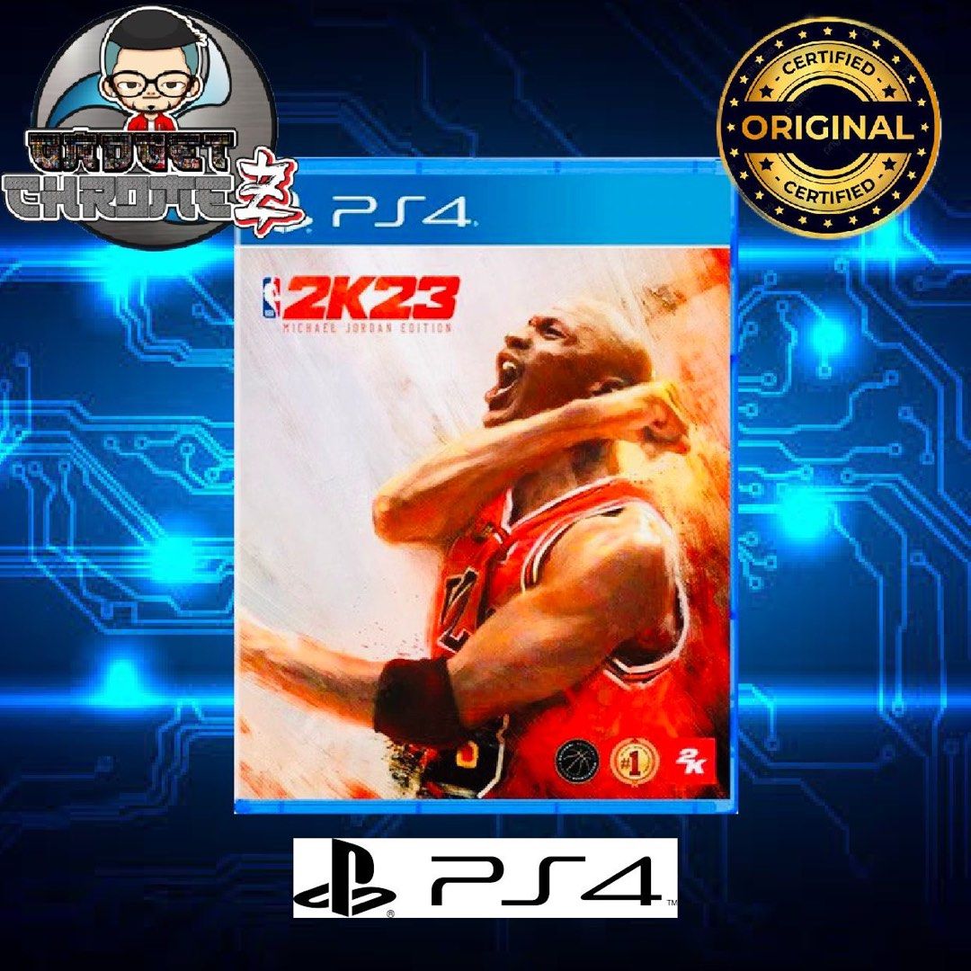 NBA 2K23: Michael Jordan Edition | PS4 Game | BRANDNEW on Carousell