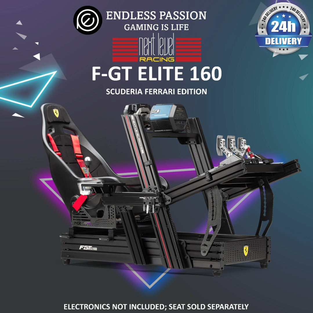 Next Level Racing F-GT Elite 160 Scuderia Ferrari Edition - NLR-E048 ...