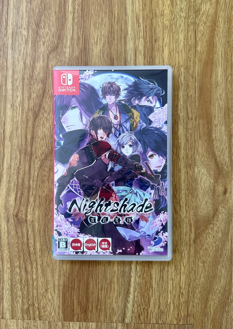 Nightshade Otome Nintendo Switch Game, Video Gaming, Video Games ...