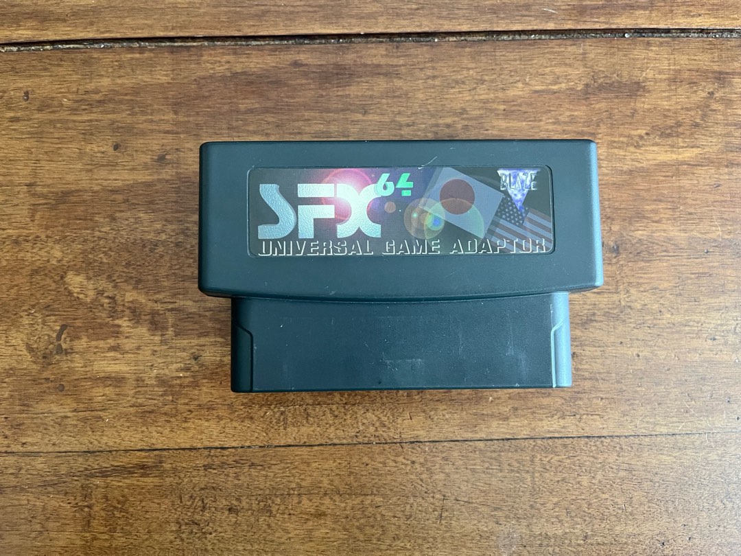 Nintendo 64 SFX64 region adapter, Video Gaming, Video Games, Nintendo ...