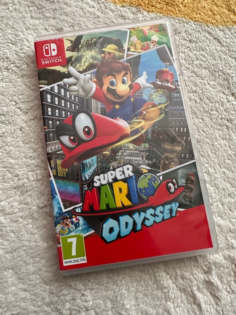 Nintendo Switch NSW Game Super Mario Odyssey Retro Gaming Classic ...