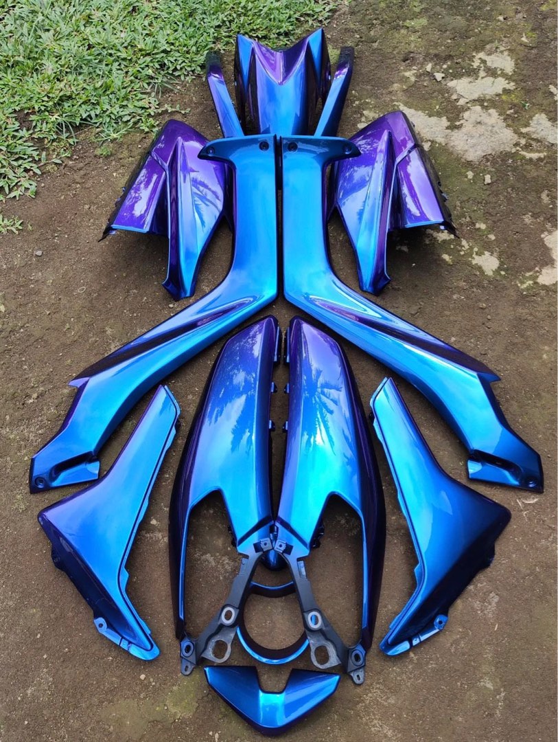 Nmax v1 new original Coverset respray, Motorcycles, Motorcycle ...