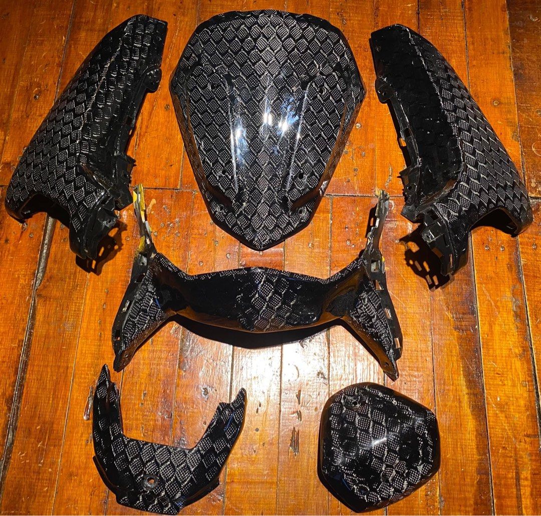 Nmax v2 3D honeycomb Carbon Kevlar. Combo package, Motorcycles ...