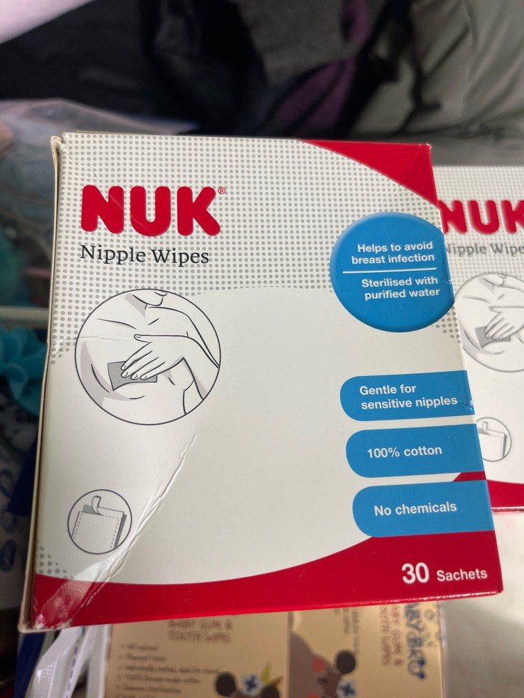 Nuk nipple wipes, Babies & Kids, Nursing & Feeding, Breastfeeding ...
