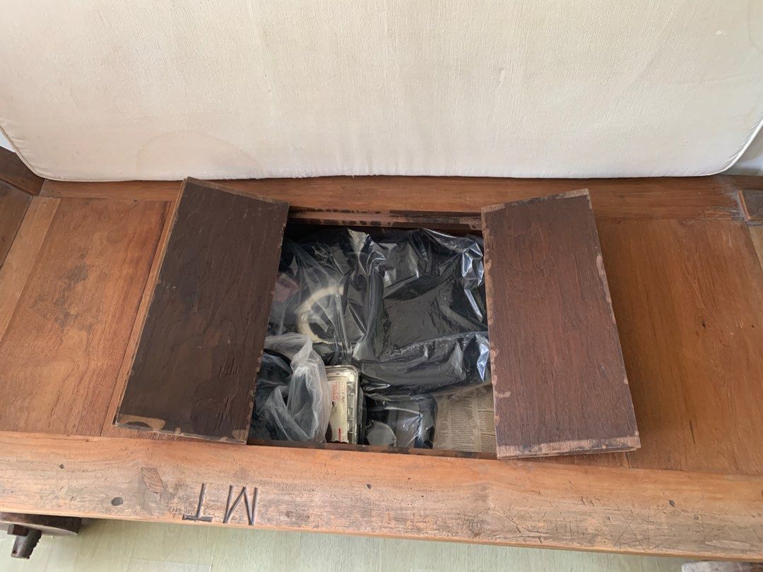 Old Original Indonesian Jodang Chest Trunk, Furniture & Home Living ...